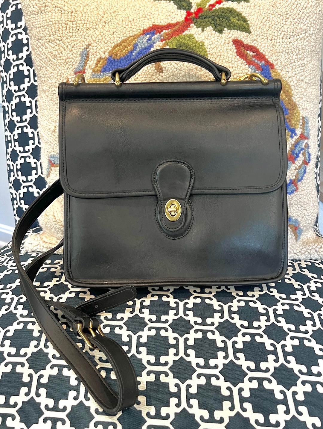 COACH Vintage Willis Bag (made in USA) - Etsy