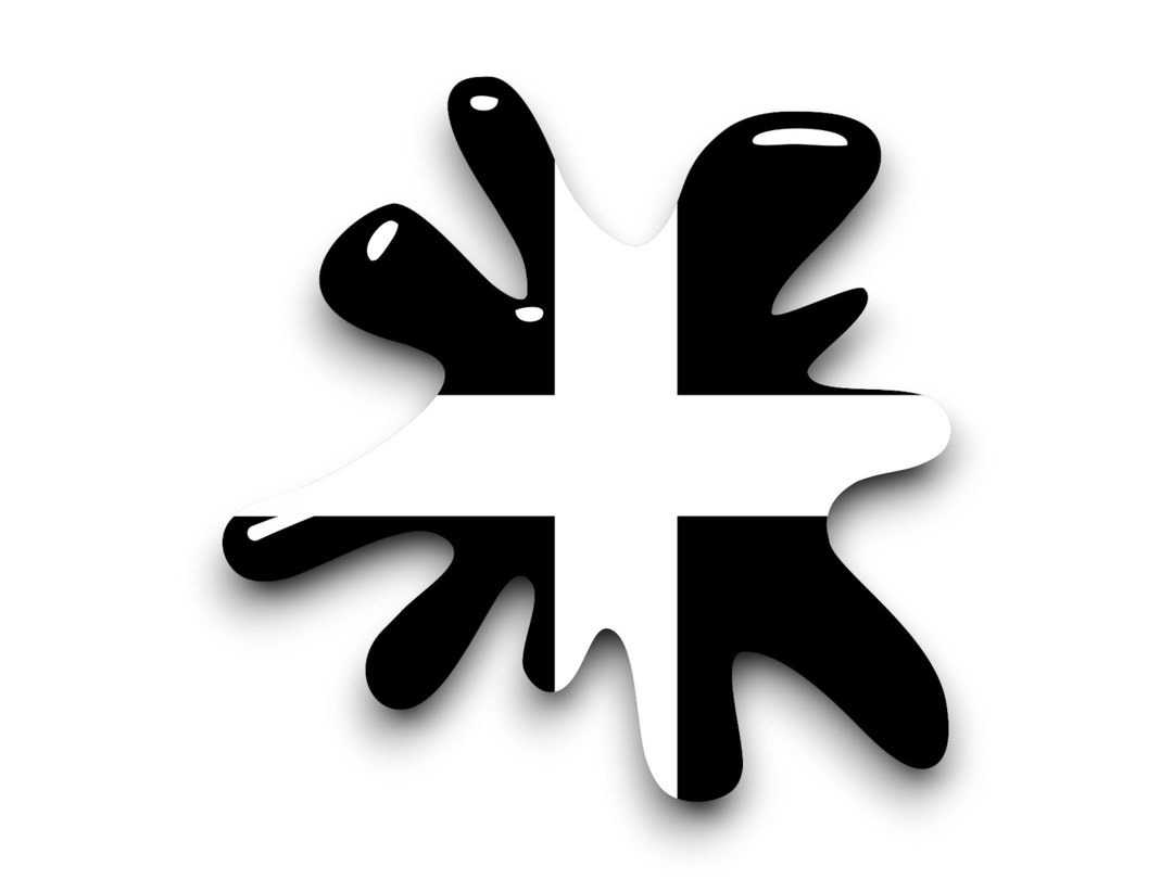 Cornwall Cornish Kernow Flag Splat Vinyl Sticker Decal for Car Van ...