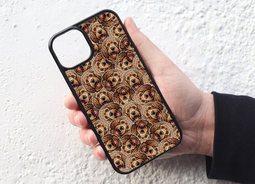 Cute Cockapoo Puppy Dog Sticker Bomb Phone Case Cover Fits iPhone and ...