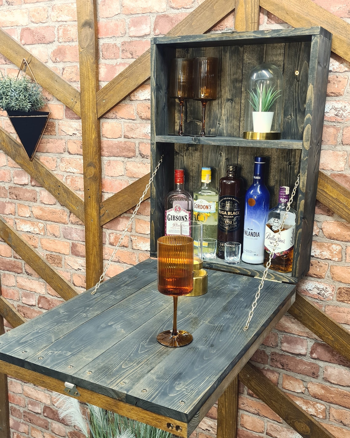 Wooden Bar Fold Down Bar Wall Bar Bar for Wall Bar for a Wall Wall ...