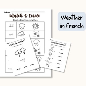 French Activity Workbook Printables Bundle France Flashcards Tracing ...