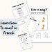 French Activity Workbook Printables Bundle France Flashcards Tracing ...