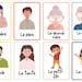 Family French Flashcards Materials Printable French Worksheets Three ...