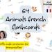 France Flashcards Bundle Clothes French Cards Food Fruits Vegetables ...