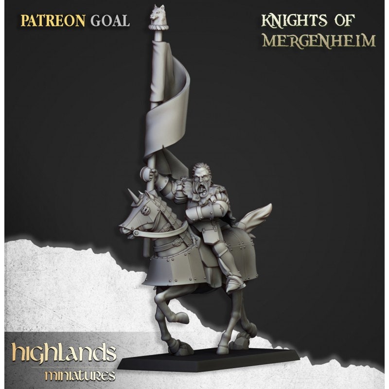 Mergenheim Knights. Sunland Empire. Highland Miniatures - Etsy