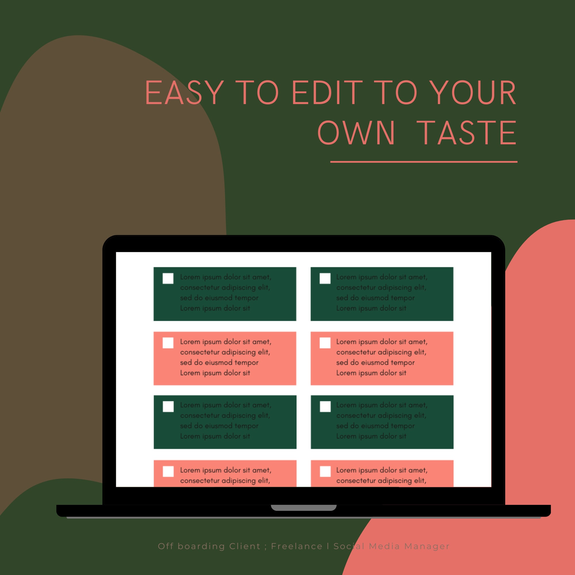 Client off Boarding Template Client Goodbye Packet Canva Template ...