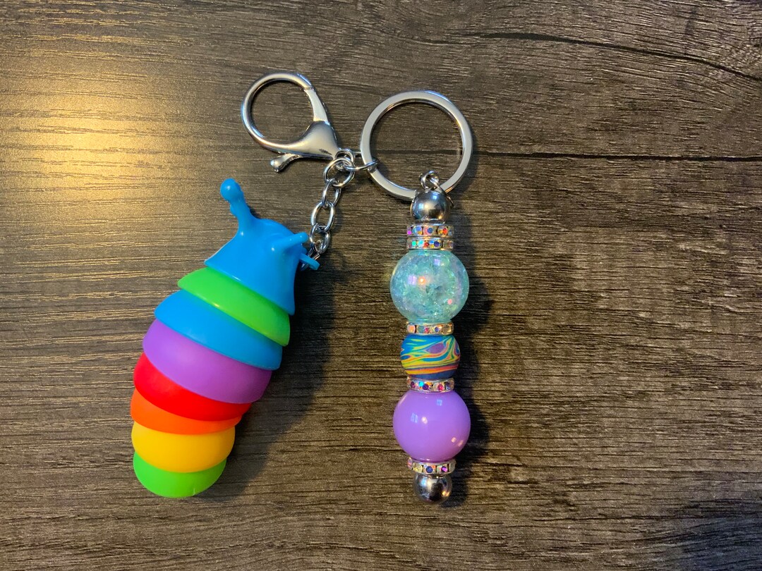 Blue Snail Fidget Key Chain or Back Pack Clip - Etsy