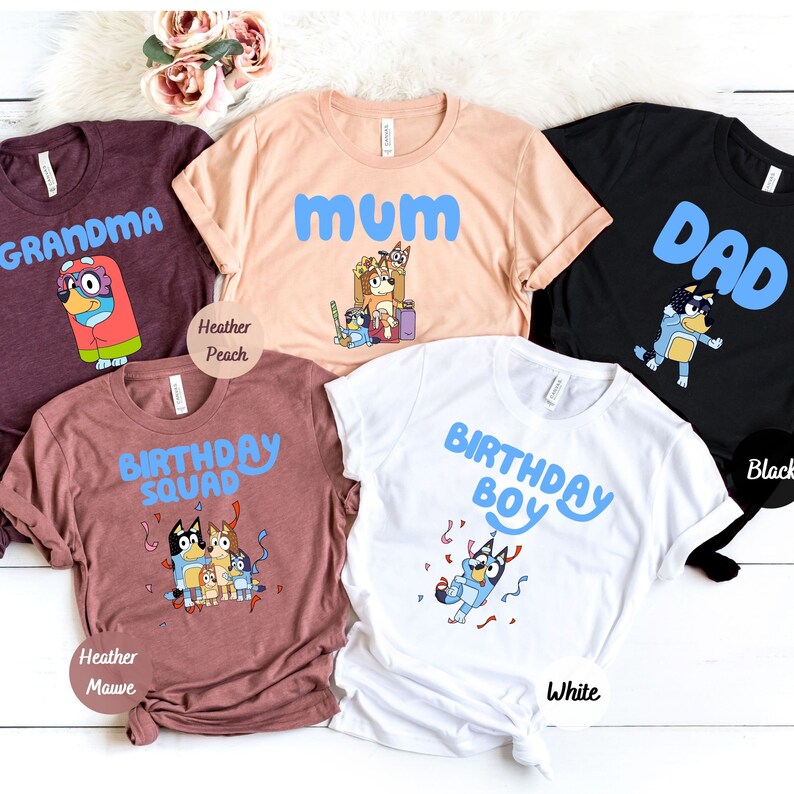 Personalized Family Shirt Personalized Birthday Custom - Etsy