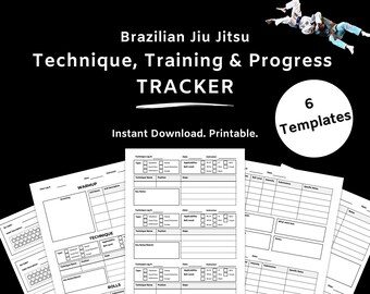 Jiu Jitsu Printable - Etsy