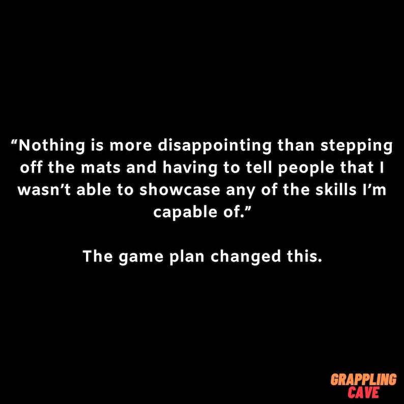 BJJ Competition Game Plan Template Jiu Jitsu Tournament Strategy ...