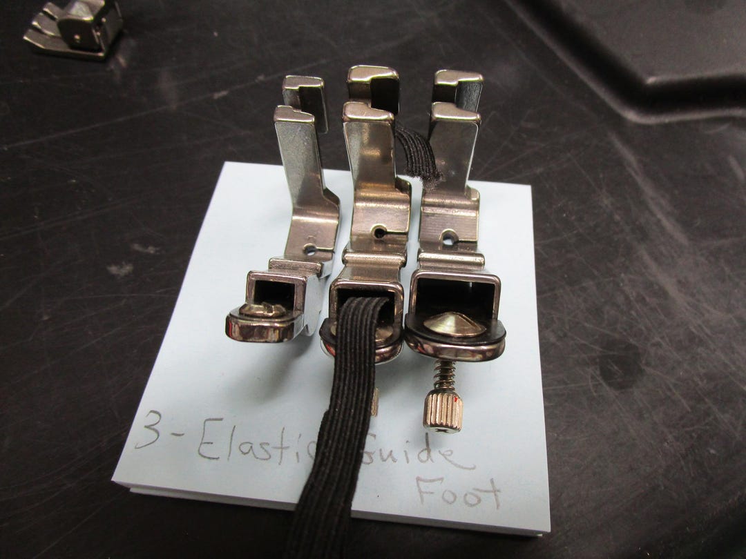 3 Elastic Guide Pressure Feet Universal Presser Foot for Industrial ...