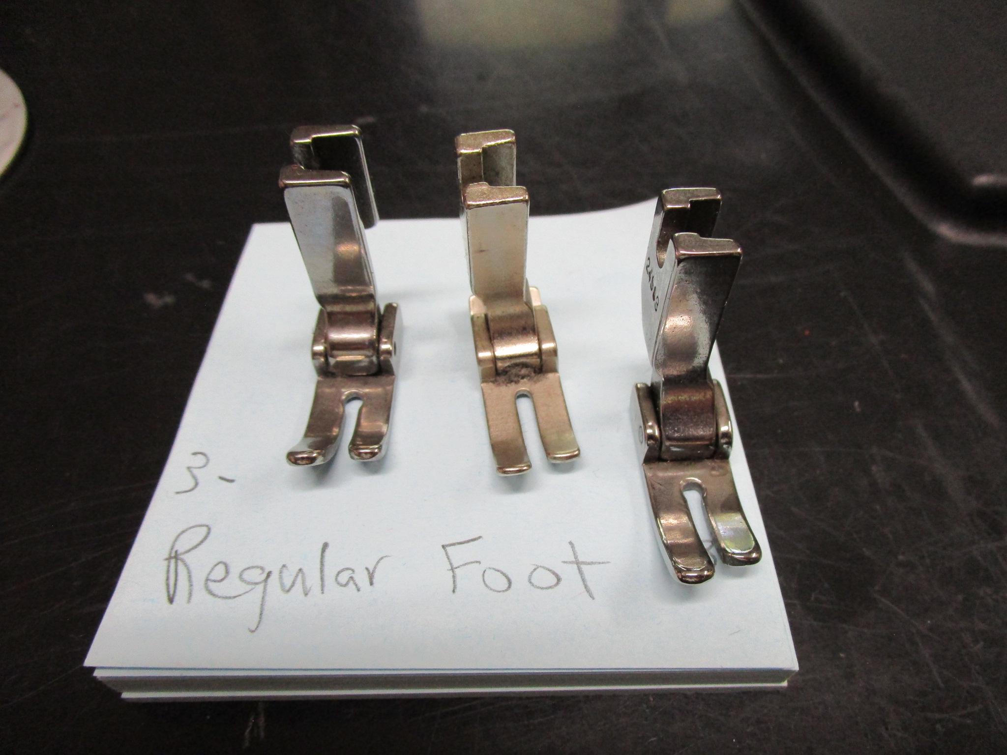 3 Regular Pressure Feet Universal Presser Foot for Industrial Single ...