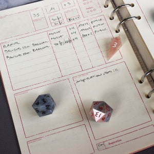 Vintage Case File A5 Printable Character Sheet | Dnd 5e Character ...