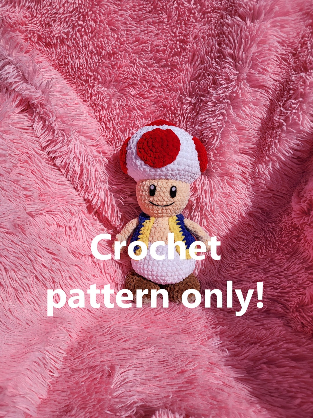Mushroom Plush Crochet Pattern: Amigurumi Stuffy Tutorial (PDF Download ...