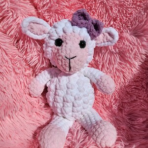 Crochet Mommy Sheep, Amigurumi Farm Animal, Handmade Stuffy, Kids Toys ...