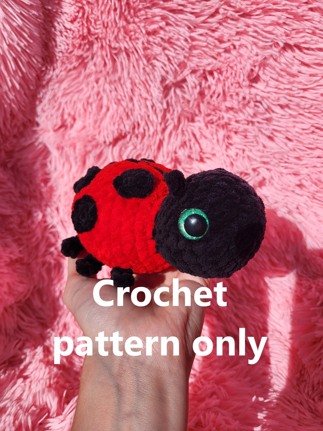 Lisa the Ladybug Crochet Pattern, Digital Download PDF File Bug, DIY ...