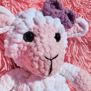 Crochet Mommy Sheep, Amigurumi Farm Animal, Handmade Stuffy, Kids Toys ...