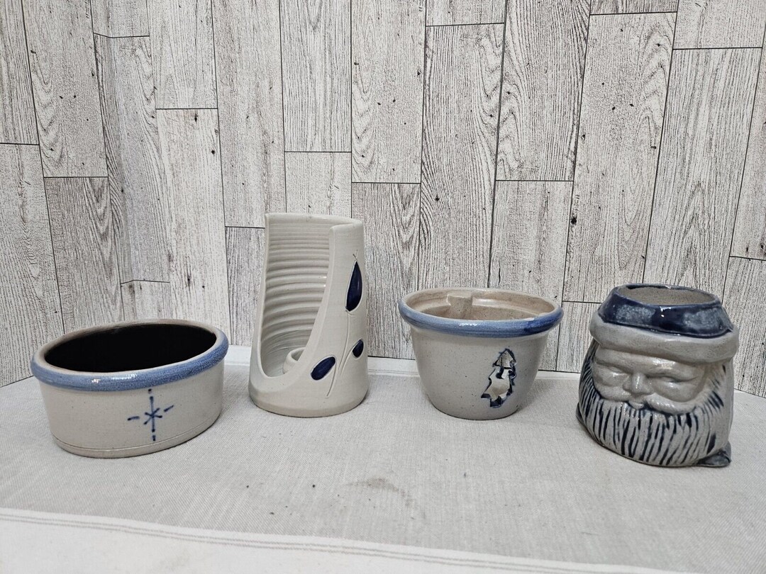 Rowe Pottery Vintage 1990's Lot of 4 - Etsy