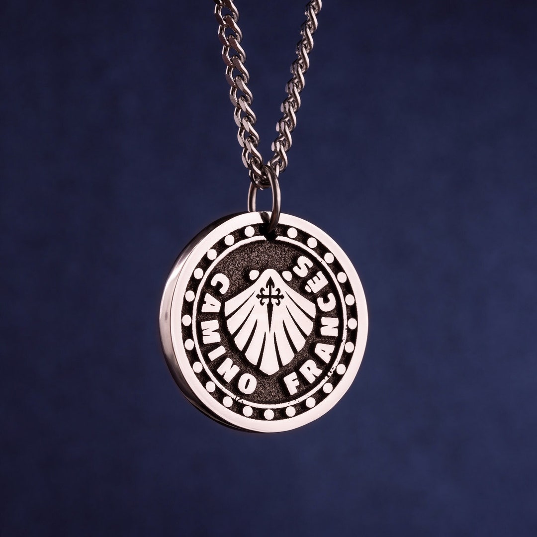 Camino Frances Necklace Camino De Santiago Pendant Scallop Shell ...