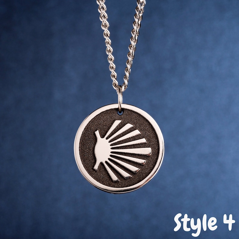 Camino De Santiago Pendant Symbol of the Way. Buen Camino Necklace for ...