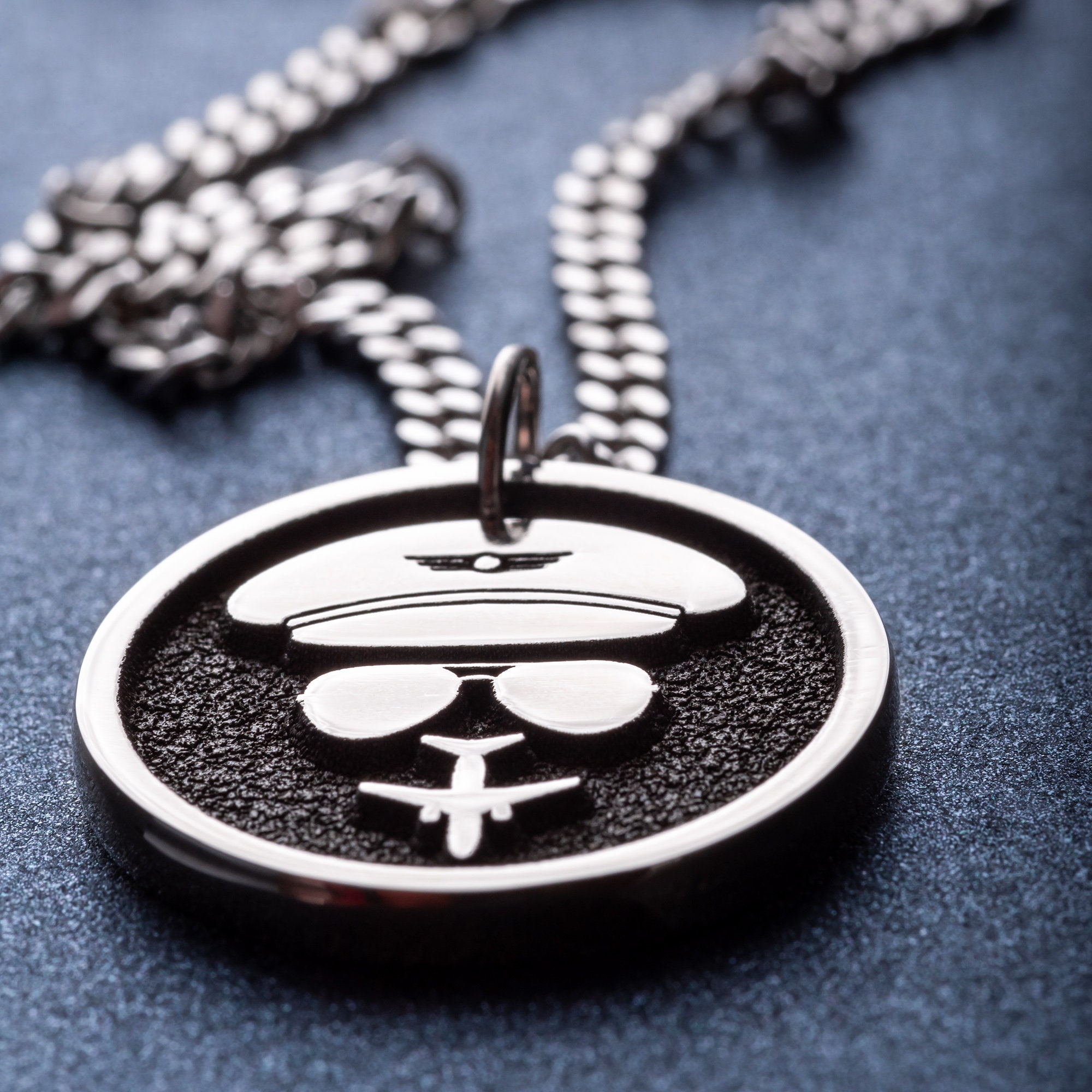 Pilot Necklace Aircraft Cabin Crew Pendant Flight Attendant Gift Pilot ...