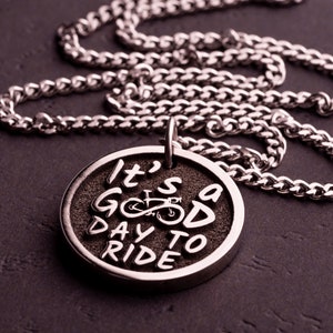 Bicycle Lover Necklace Road Bike Pendant Cyclist Pendant Triathlon ...