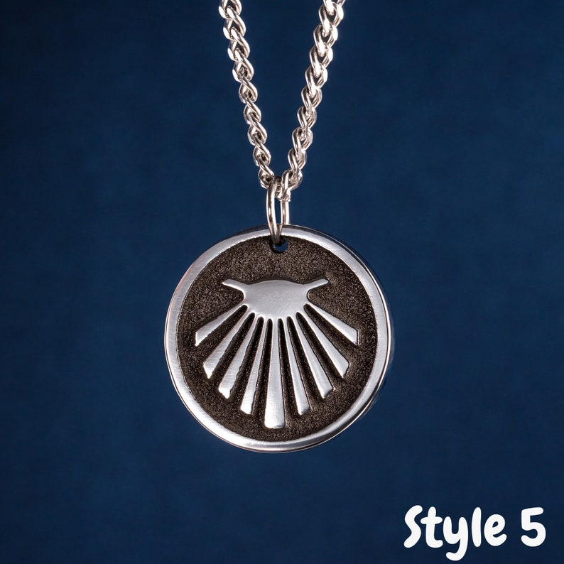 Camino De Santiago Pendant Symbol of the Way. Buen Camino Necklace for ...