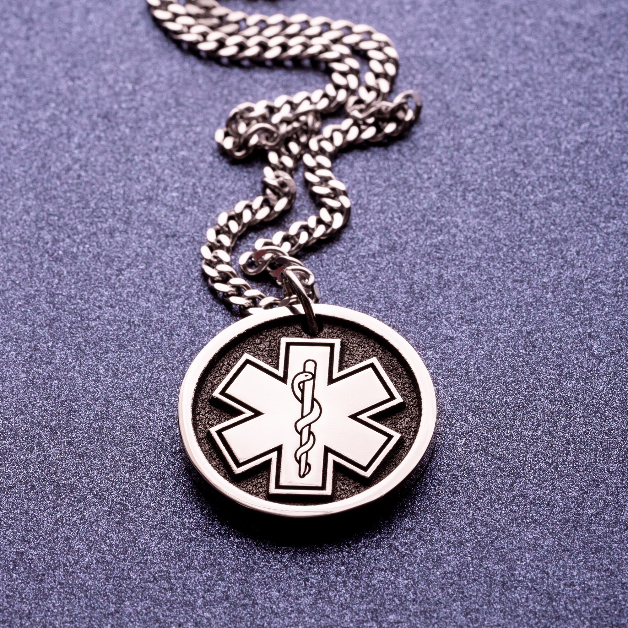 EMT Paramedic Necklace EMS Nurse Pendant Medical Caduceus - Etsy