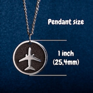 Airplane Cabin Crew Necklace Flight Attendant Pendant Aircraft Necklace ...
