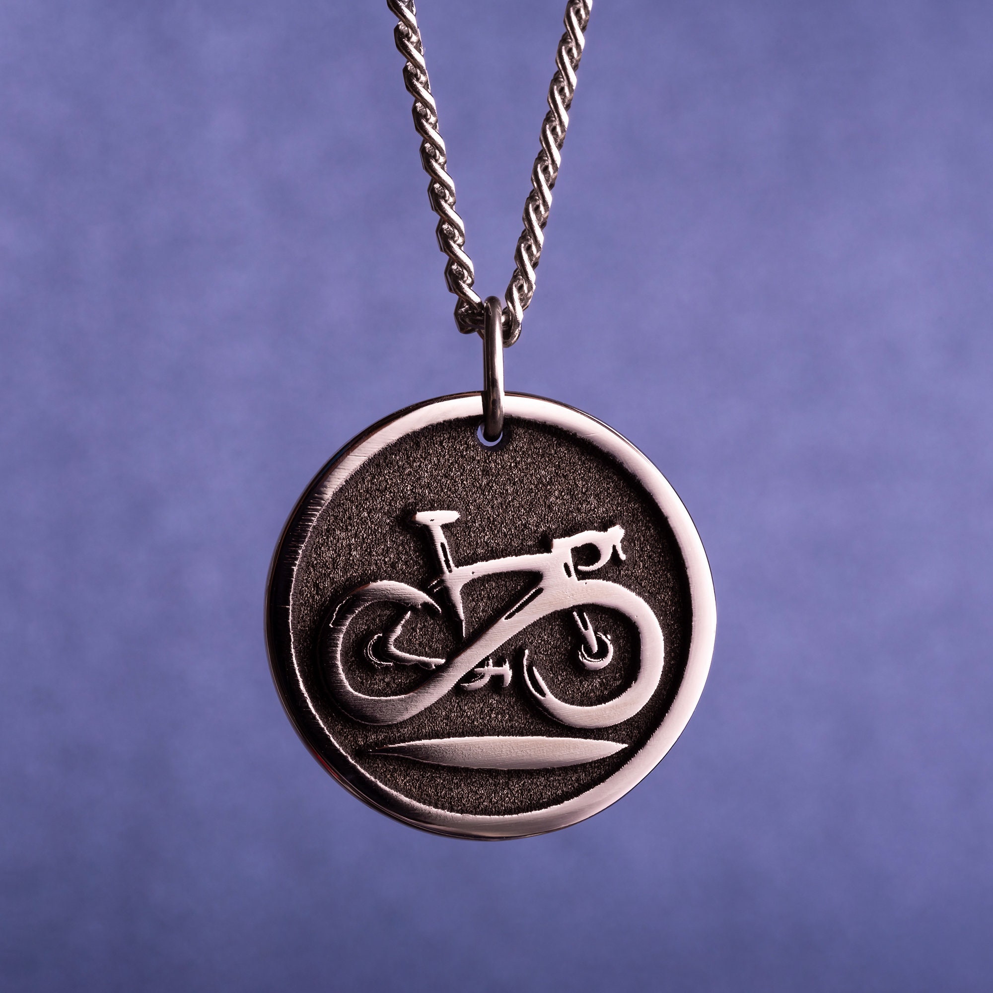 Bicycle Necklace Triathlon Road Bike Necklace Cyclist Pendant ...