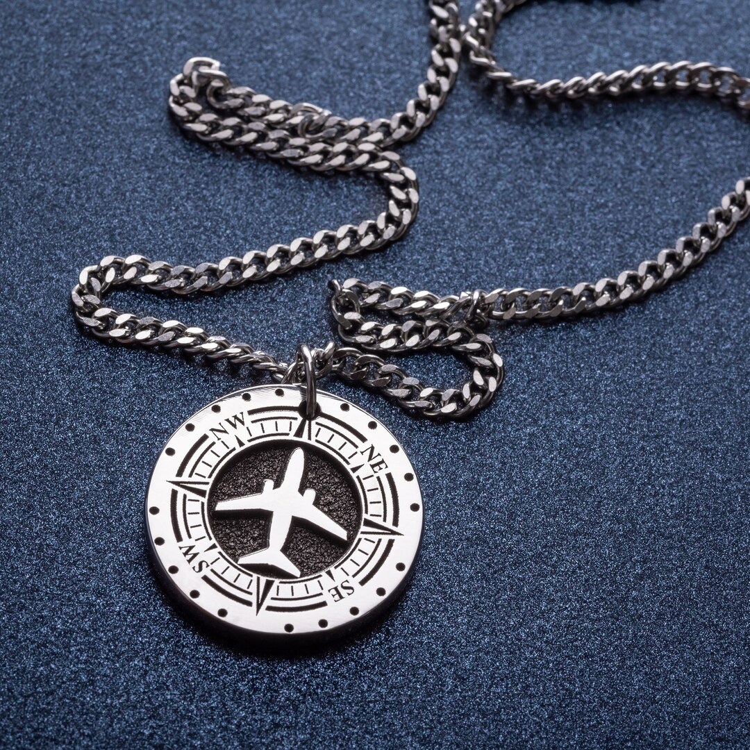 Cabin Crew Necklace Flight Attendant Pendant Gift for Pilot and ...