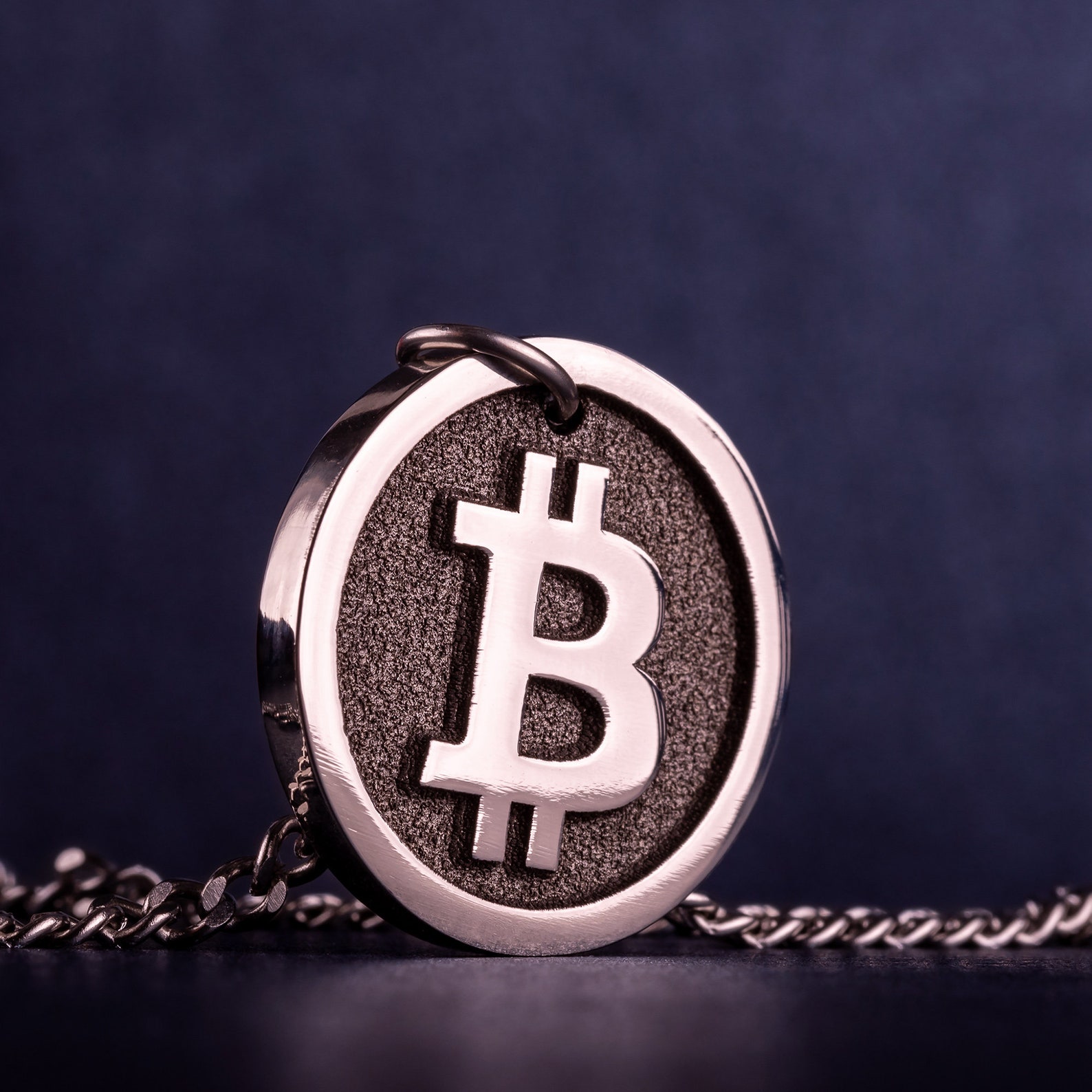 Bitcoin Symbol Pendant. Crypto Currency Necklace Bitcoin Lover Gift ...
