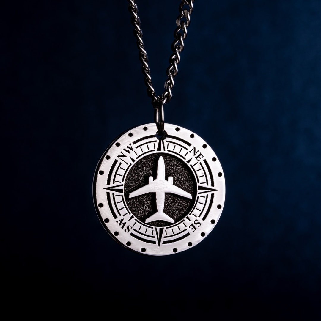 Cabin Crew Necklace Flight Attendant Pendant Gift for Pilot and ...