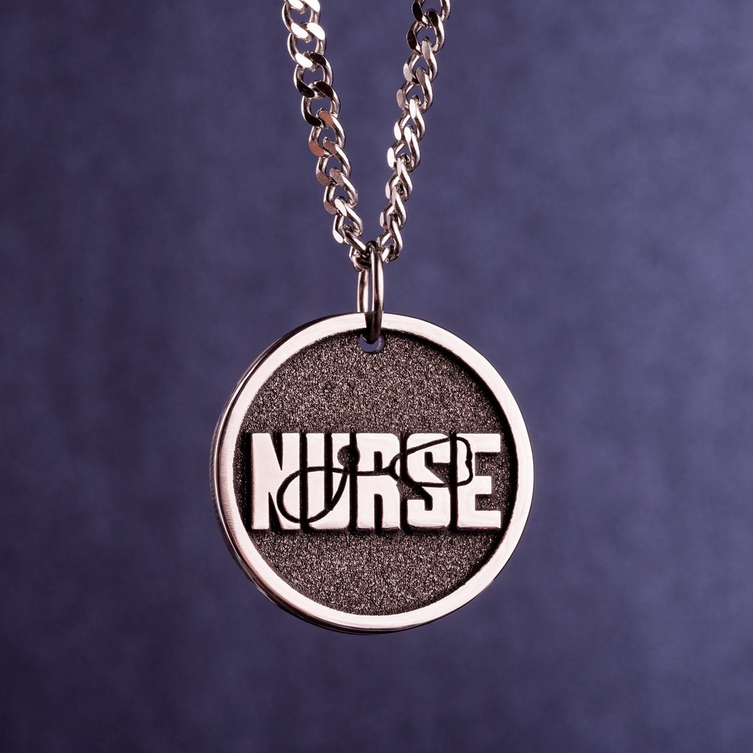 Nurse Necklace Medical Doctor Pendant EMT Nurse Gift ER Nursing ...