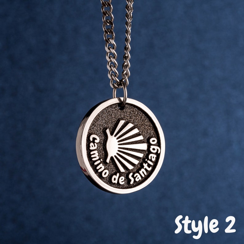Camino De Santiago Pendant Symbol of the Way. Buen Camino Necklace for ...