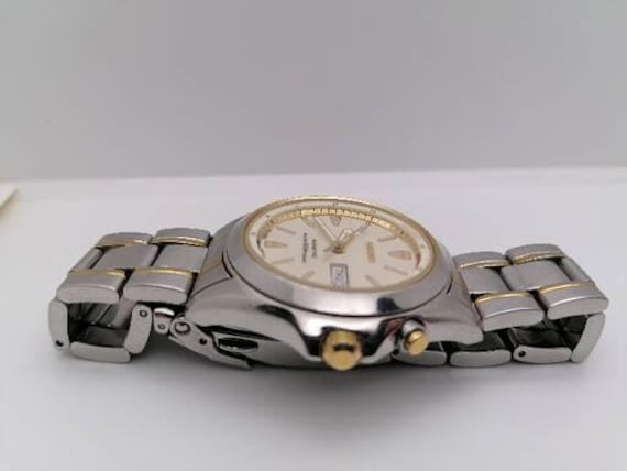 Seiko Kinetic 5M43-OC80 50M Men's Watch with Stainles… - Gem