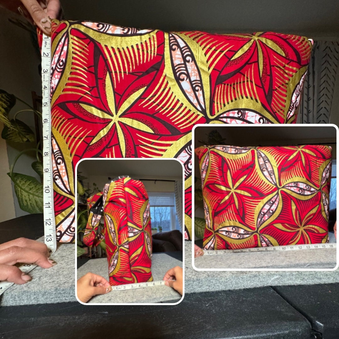 African Print Large Tote Bag Tote Bag With Pockets Tote Bag for Woman ...