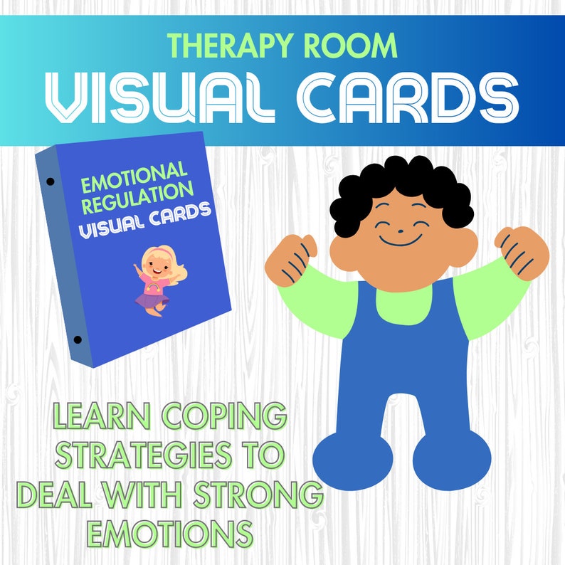 Emotional Regulation Visual Cards & Posters for Self Checkin - Etsy