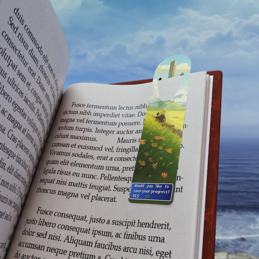 Retro Gamer Bookmark Metal - Would You Like to Save Your Progress ...