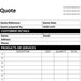 Editable Quotation Template, Editable Quote Template, Editable and ...