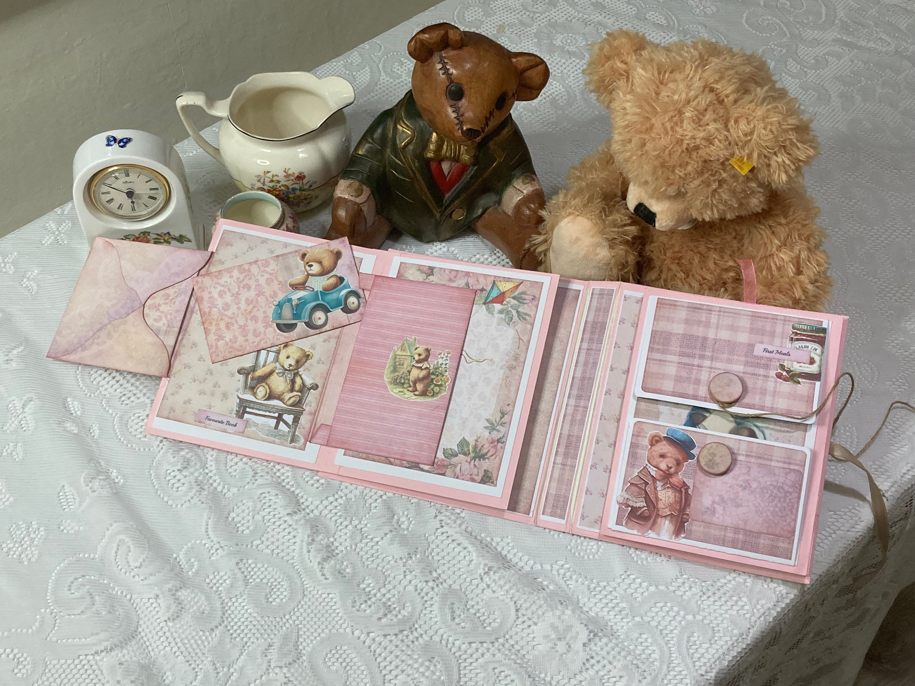 Babys First Year Album, Baby Journal Baby Album, Baby First Year Album ...