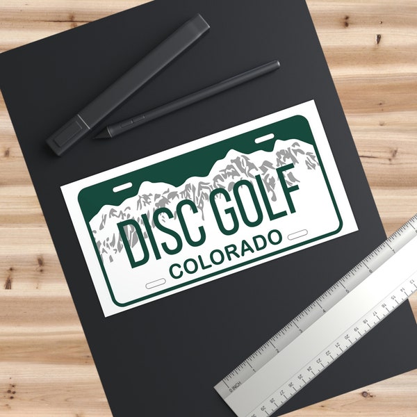 Disc Golf Bumper Sticker - Etsy
