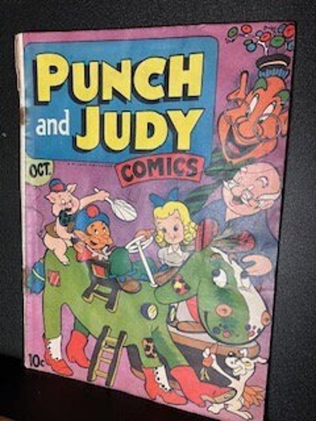 Punch and Judy Comics Vol. 2, No. 3 October, 1946 - Etsy