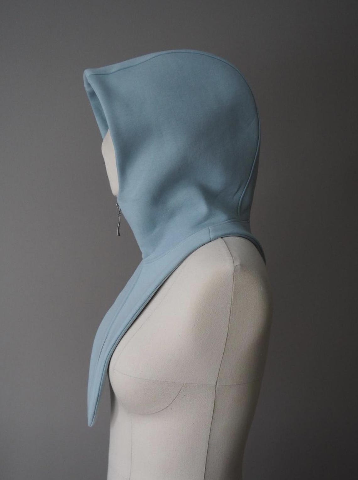 Detachable Hood With Zipper — PDF Sewing Pattern | Sizes 56–60 (head ...
