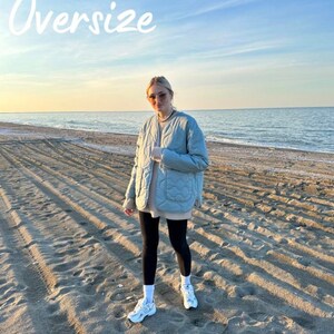 Oversize Jacket | PDF Sewing Pattern | ALL Sizes: XS-2XL (2US/34EU ...