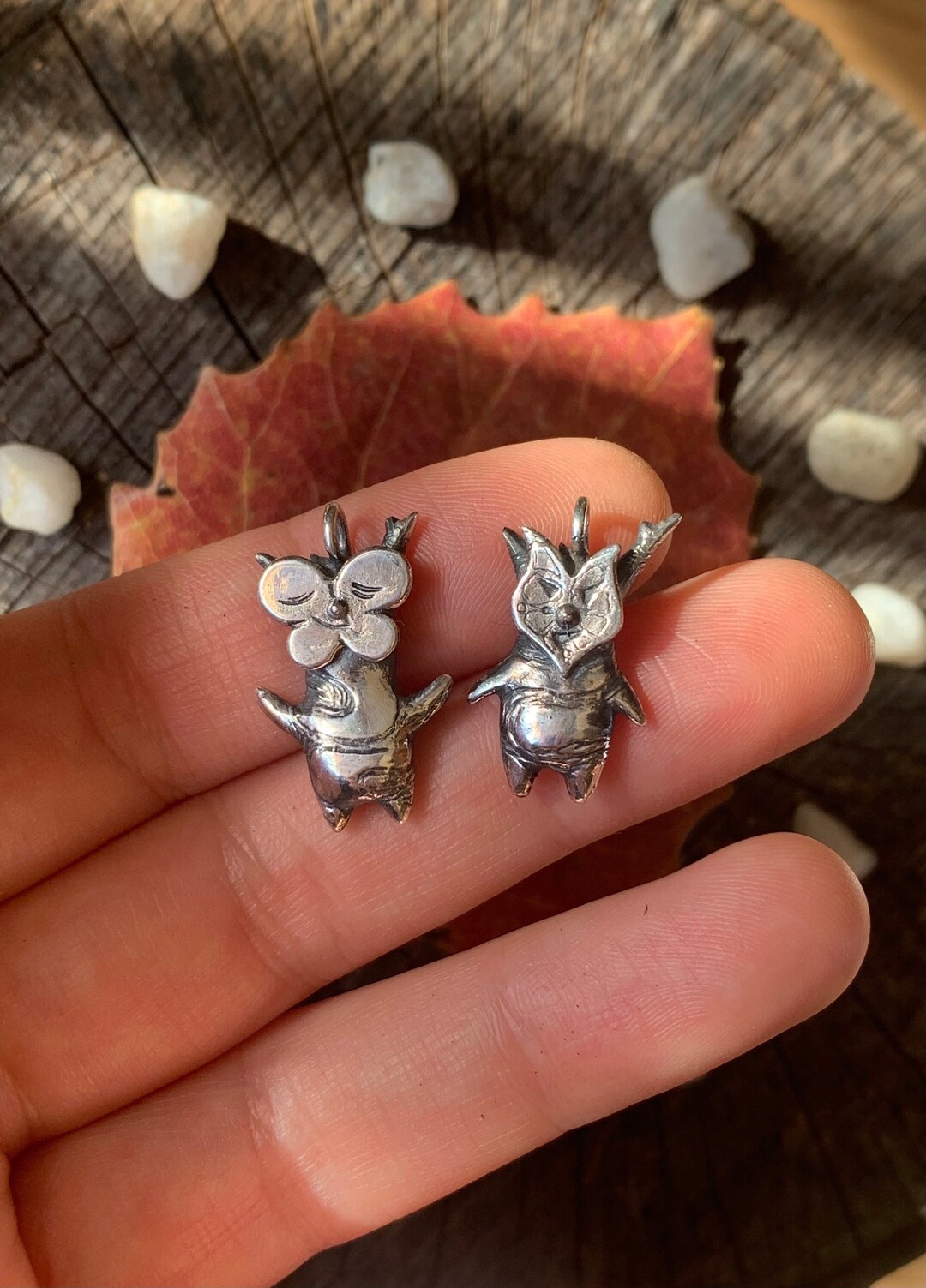 Sterling Silver Korok Pendants, Legend of Zelda Jewelry, TOTK, BOTW ...