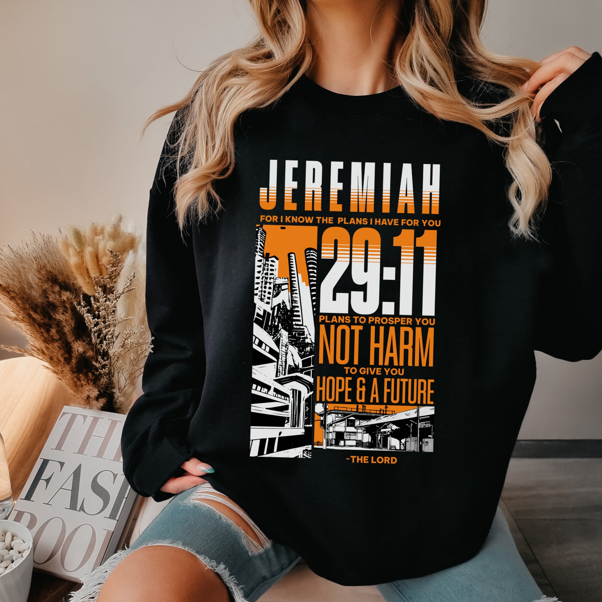 Jeremiah 29:11 Sweatshirt Bible Verse Shirt Religious Apparel - Etsy
