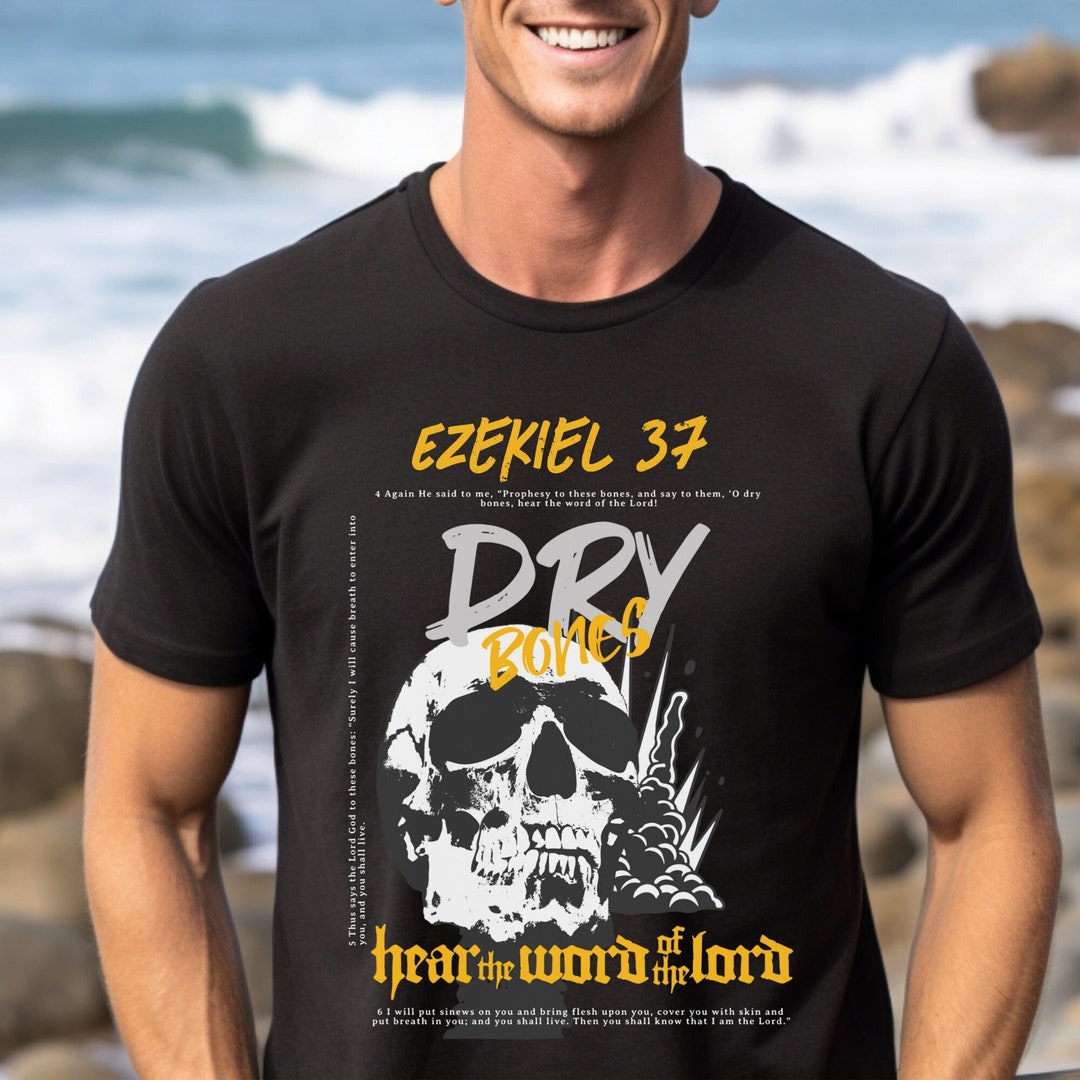Dry Bones Shirt Christian Shirt Skeleton T-shirt Christian Pastor T ...