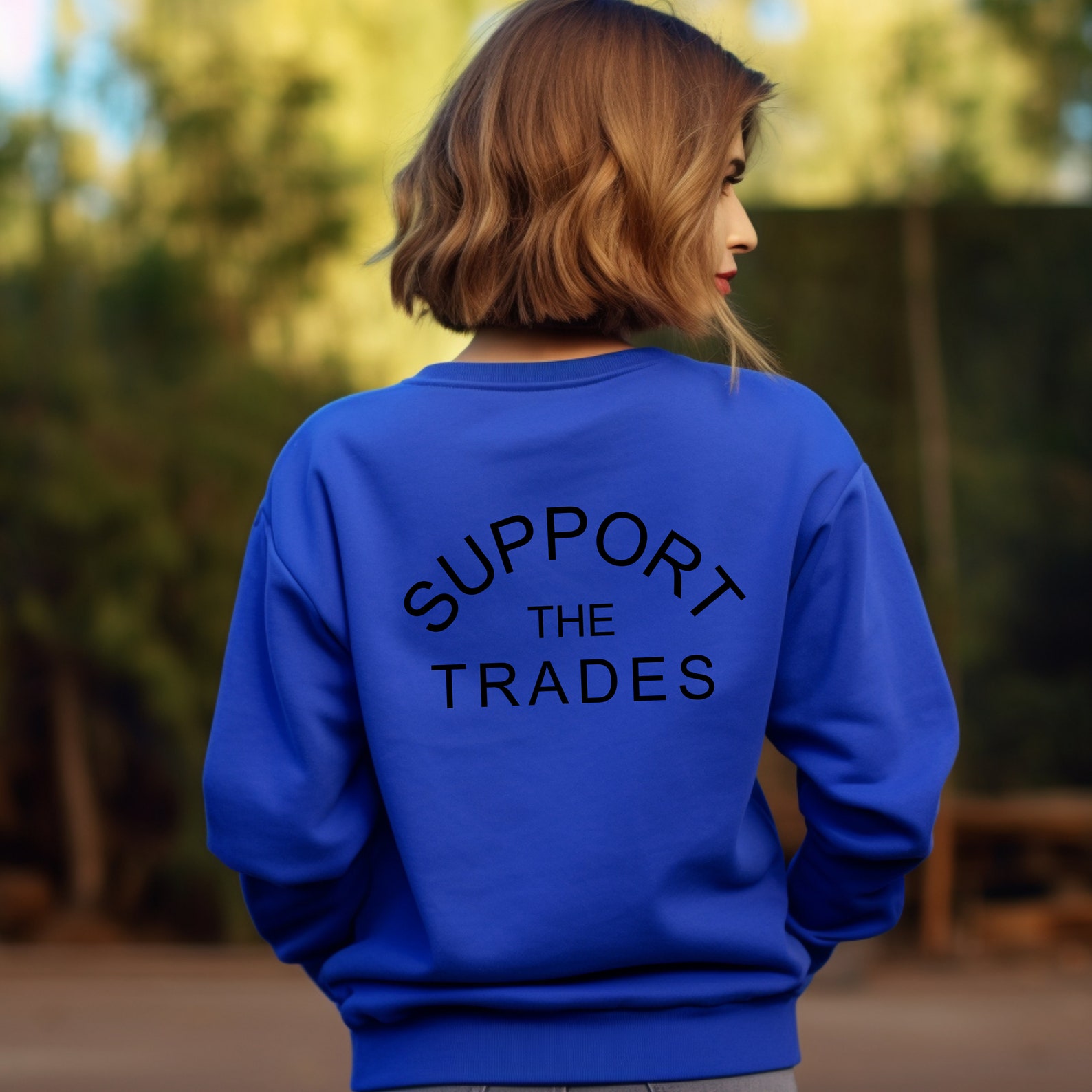 Support the Trades Sweatshirt Trade Graphic Shirt Mechanic Tshirt ...