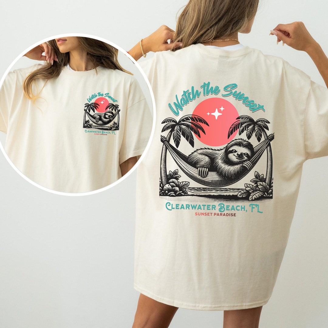 Clearwater Beach T-shirt Spring Break Tee Florida Vacation Souvenir ...